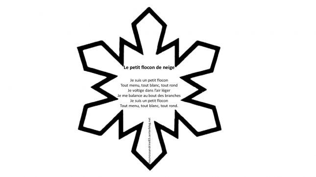 hiver flocon de neige