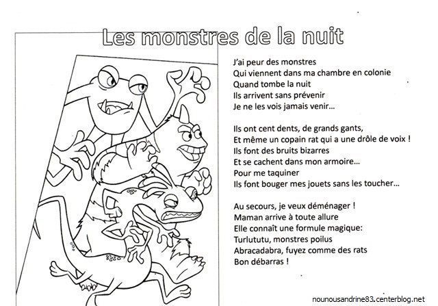 activité manuelle : halloween : les monstres de la nuit