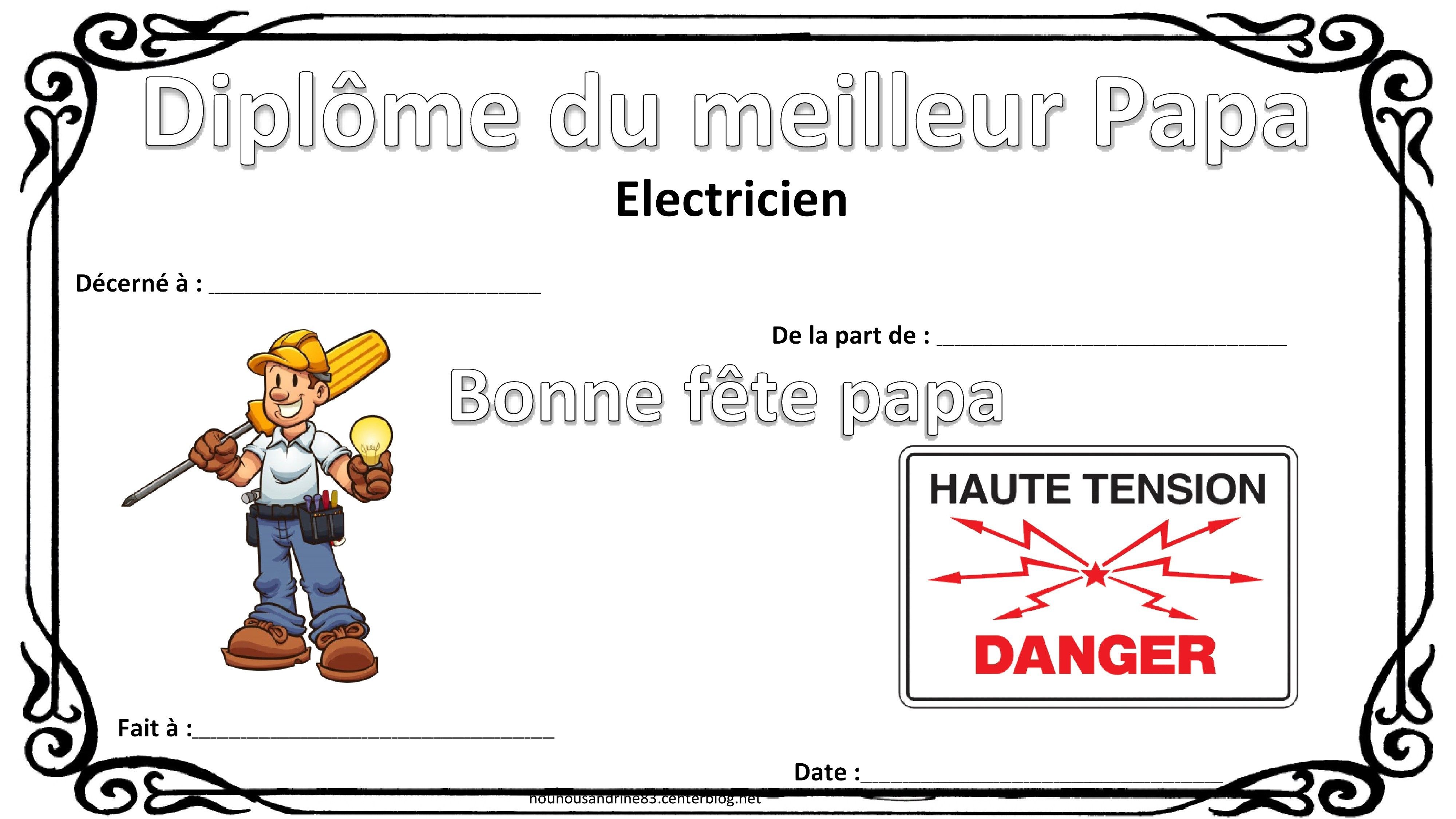 fete des peres diplome a imprimer - Page 3