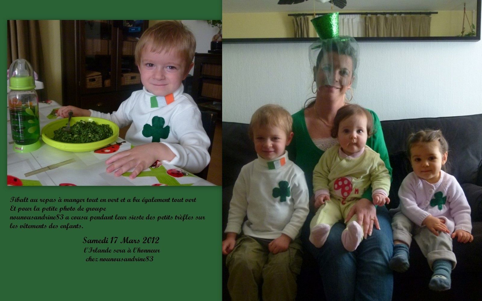 activité manuelle : Saint Patrick ,tradition