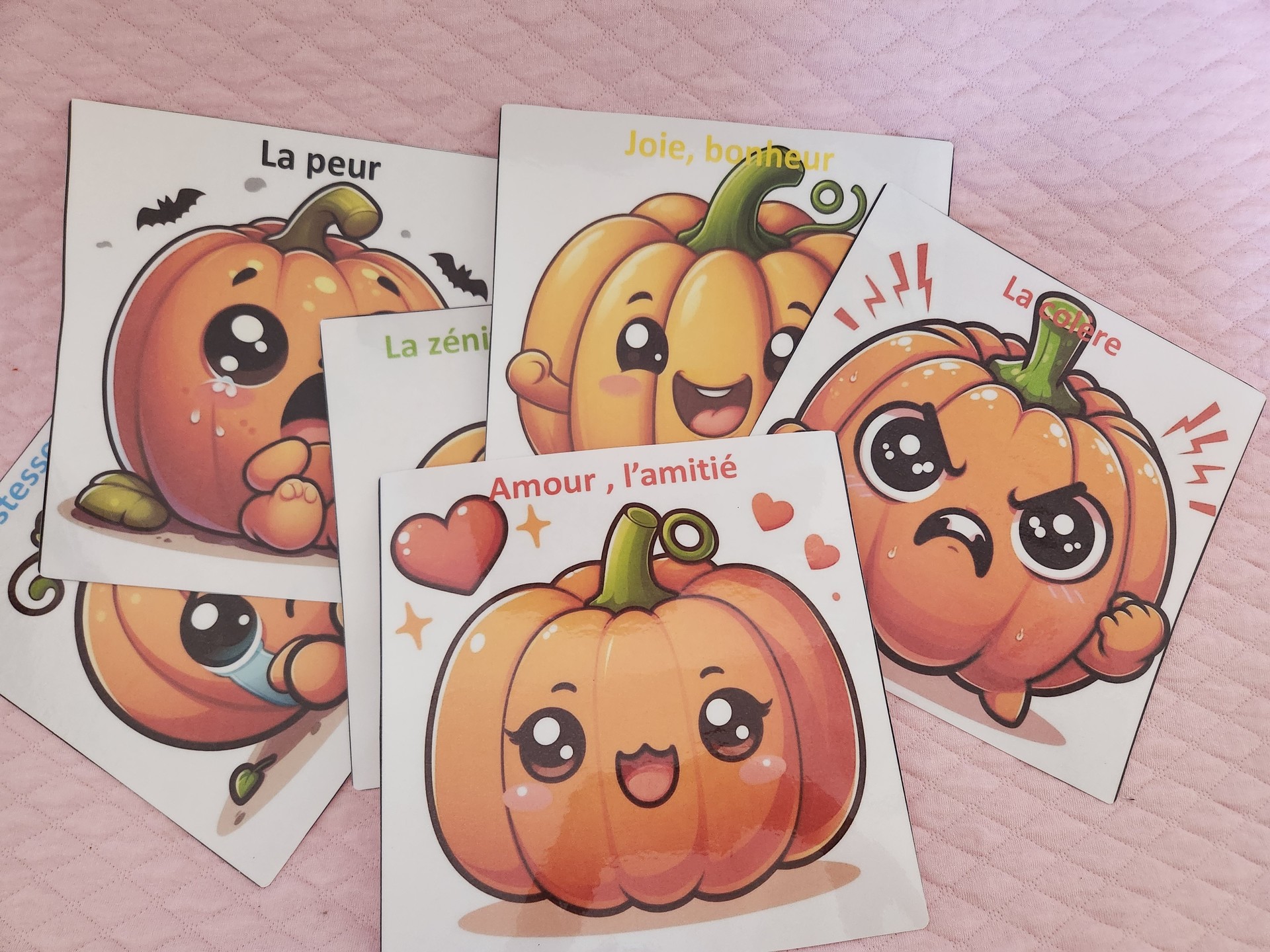 halloween cartes emotions