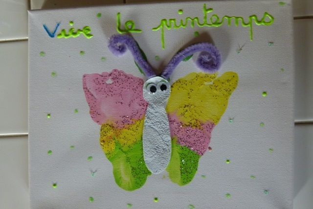 activité manuelle : vive le printemps