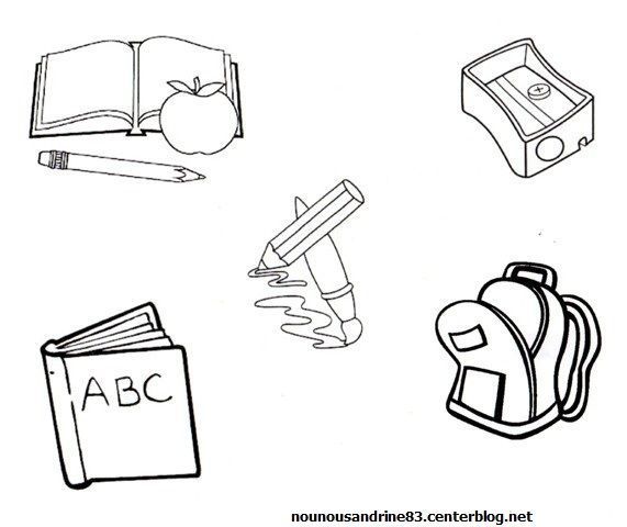 rentrée scolaire : coloriage