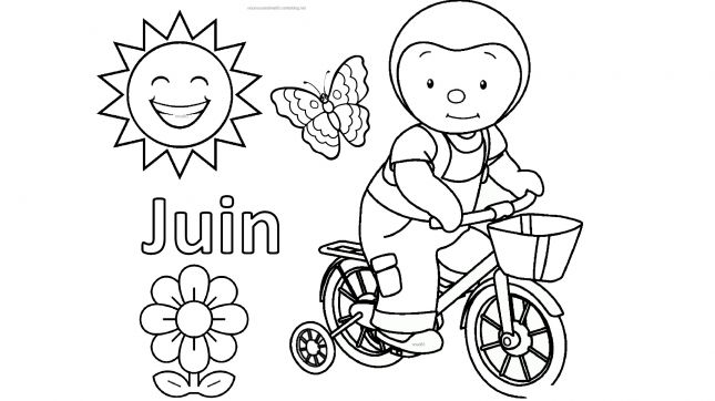 Coloriage Juin Petite Section | Chtoby Pomnili